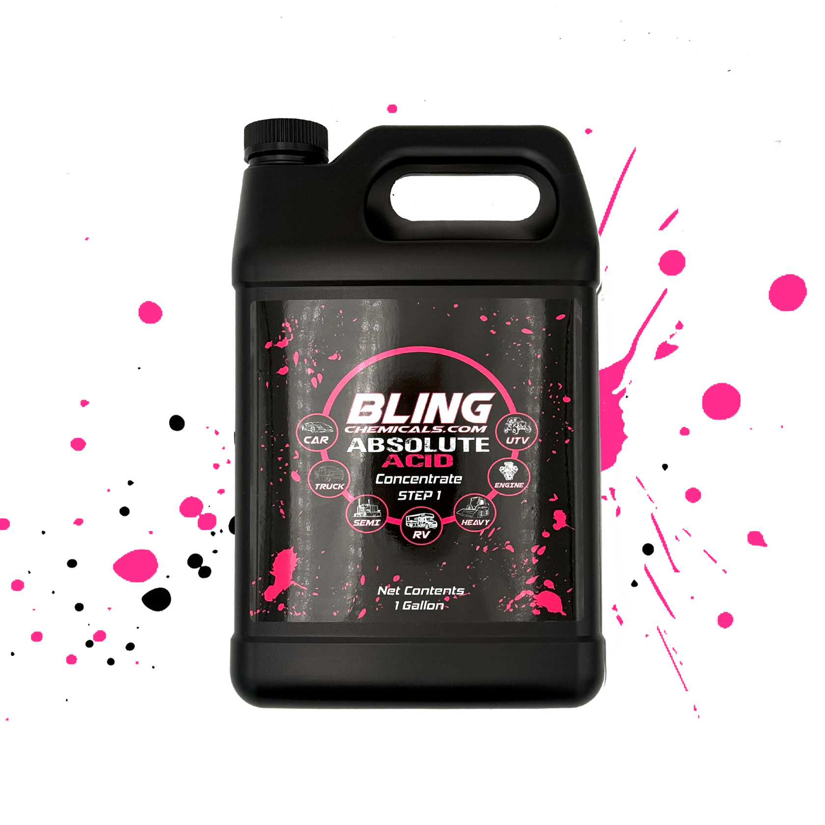 Absolute Acid - Vehicle Rust and Stain Remover - Bling Chemicals ...